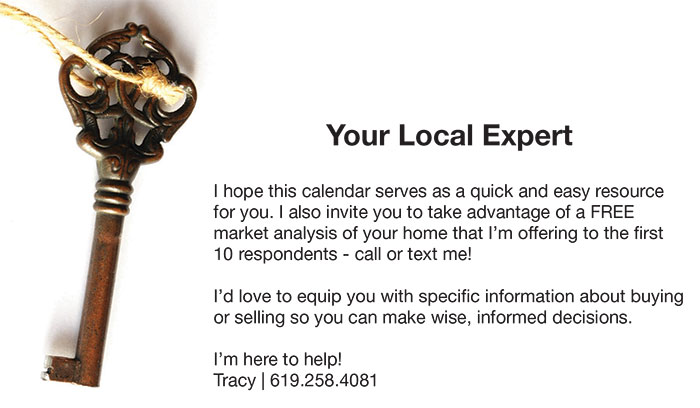 Message Inserts - Calendar Insert Design 13 | Markful