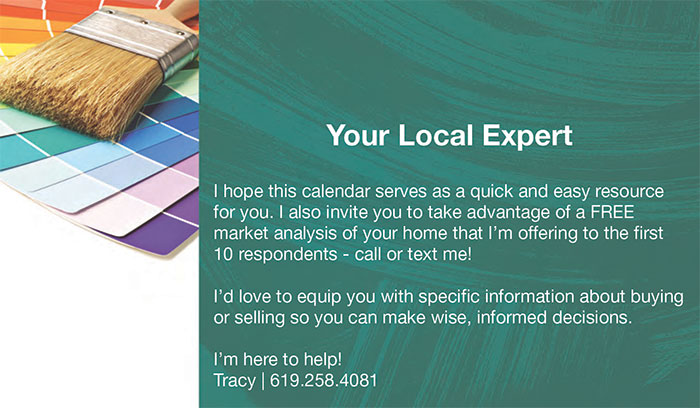 Message Inserts - Calendar Insert Design 38 | Markful