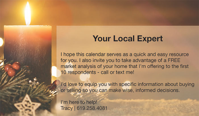 Message Inserts - Calendar Insert Design 40 | Markful