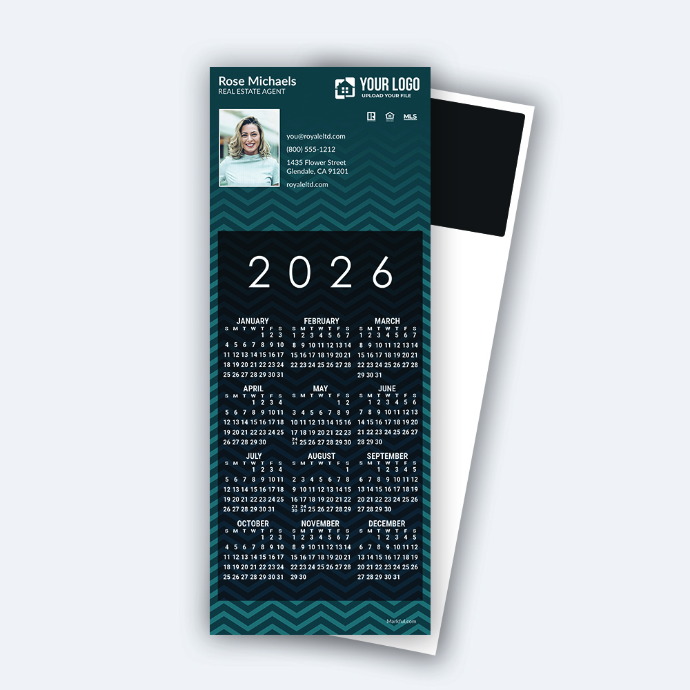 Teal Chevrons | Markful