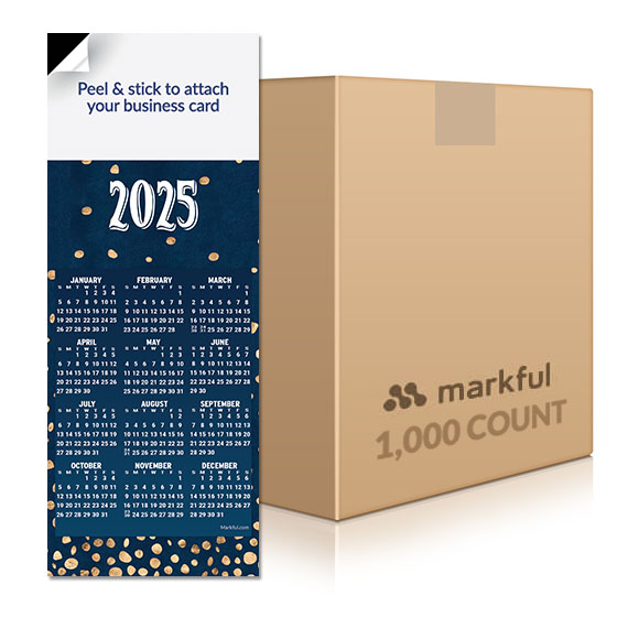2026 QuickStix Calendar Magnets - Flecks of Gold | Markful