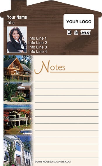 House Notepad Magnet | Markful