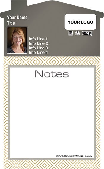 House Notepad Magnet | Markful