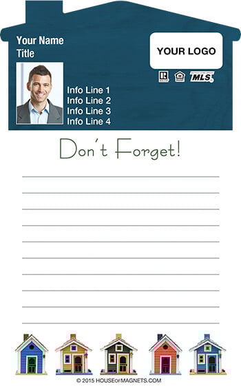 House Notepad Magnet | Markful
