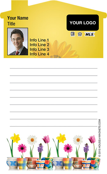 House Notepad Magnet | Markful