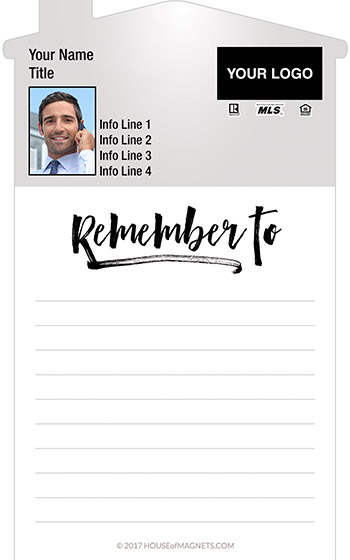 House Notepad Magnet | Markful