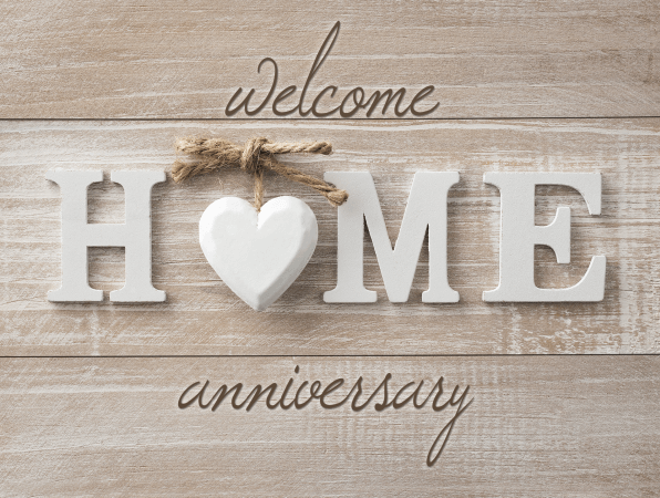 Note Card - Welcome Home Anniversary | Markful