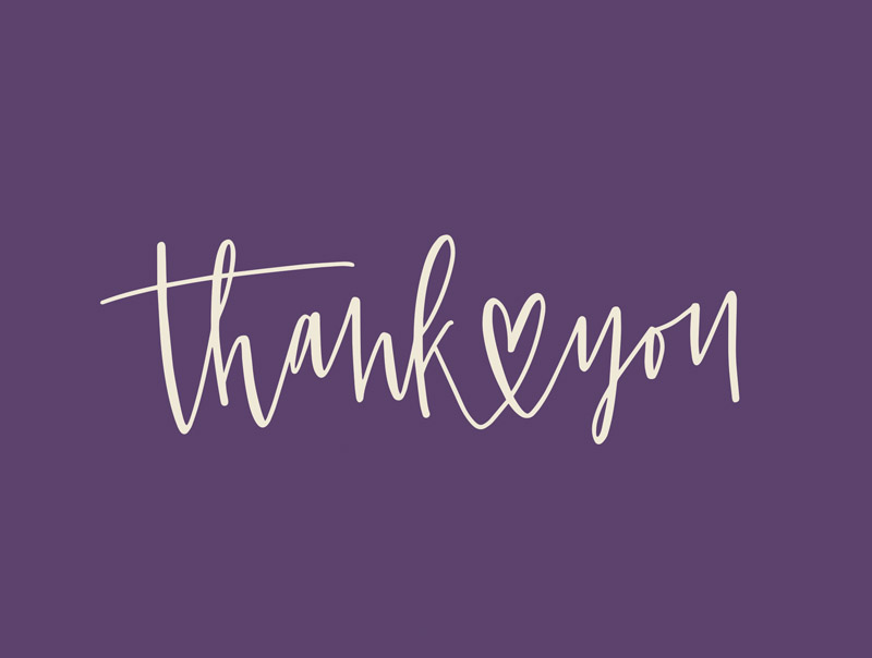 Note Card - Thank You Hidden Heart | Markful