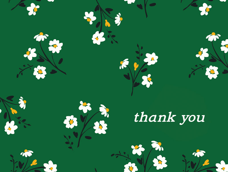 Note Card - Fields of Thanks | Markful