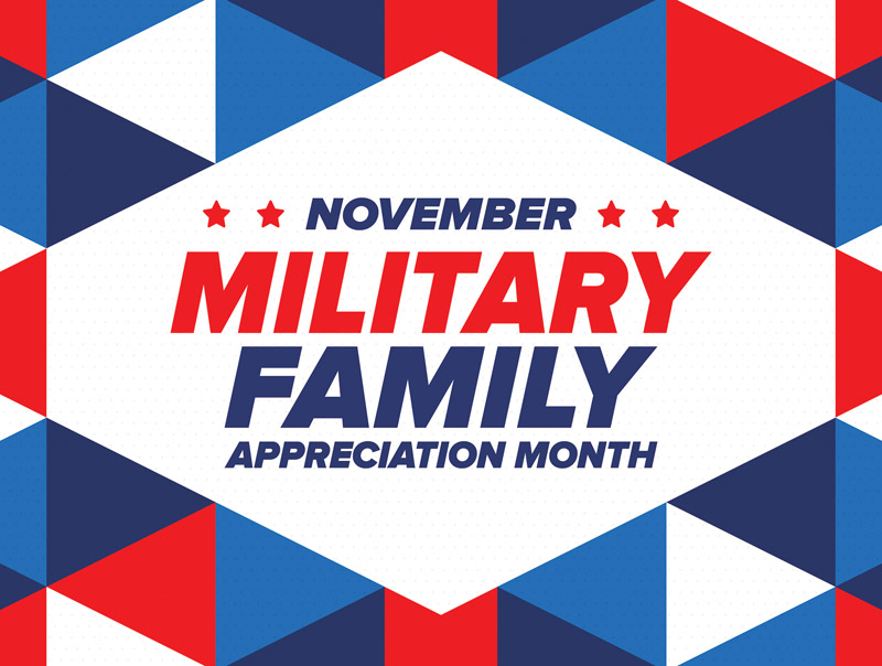 Note Card - Military Family Appreciation Month November | Markful