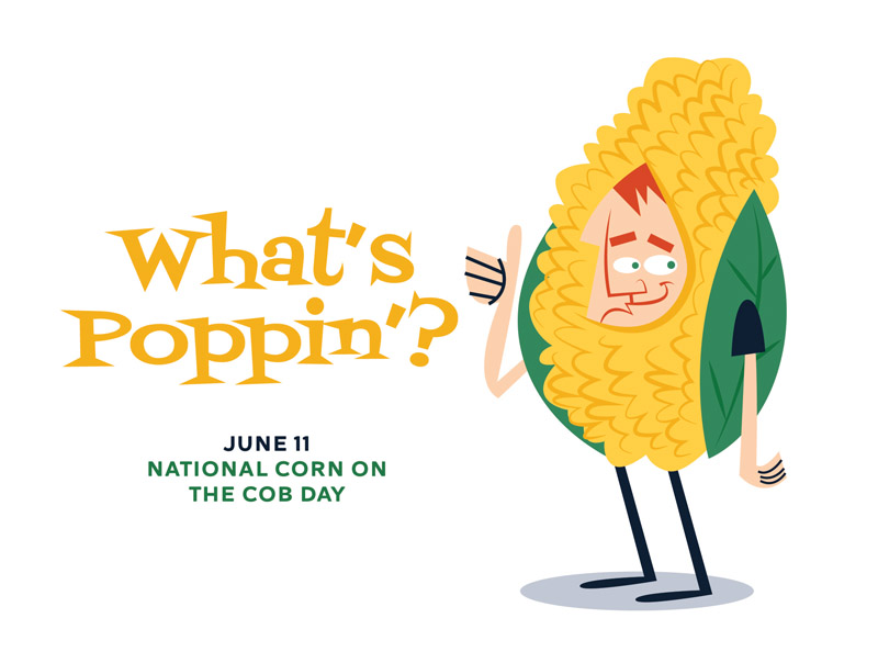 Note Card - National Corn on the Cob Day | Markful