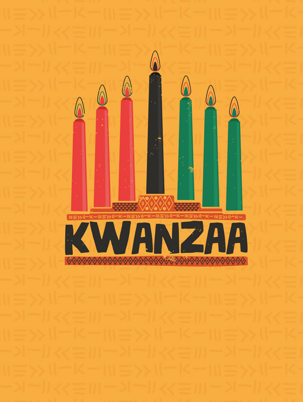 Note Card - Striking Kwanzaa Celebration | Markful