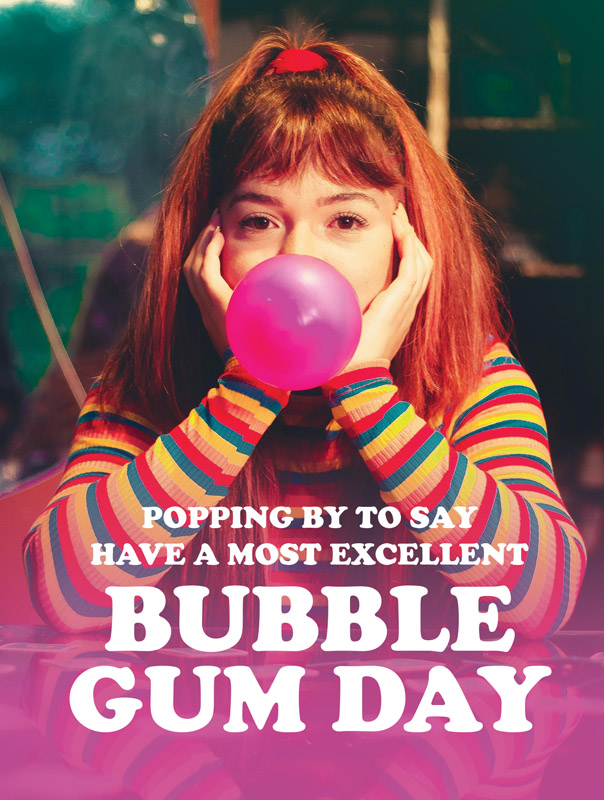 Note Card - Bubble Gum Day | Markful