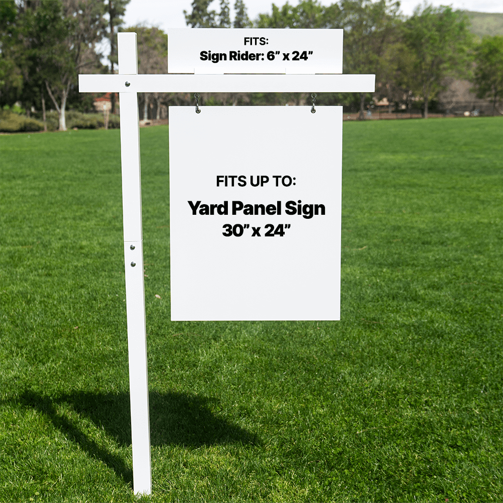 Aluminum Colonial Post - White | Markful