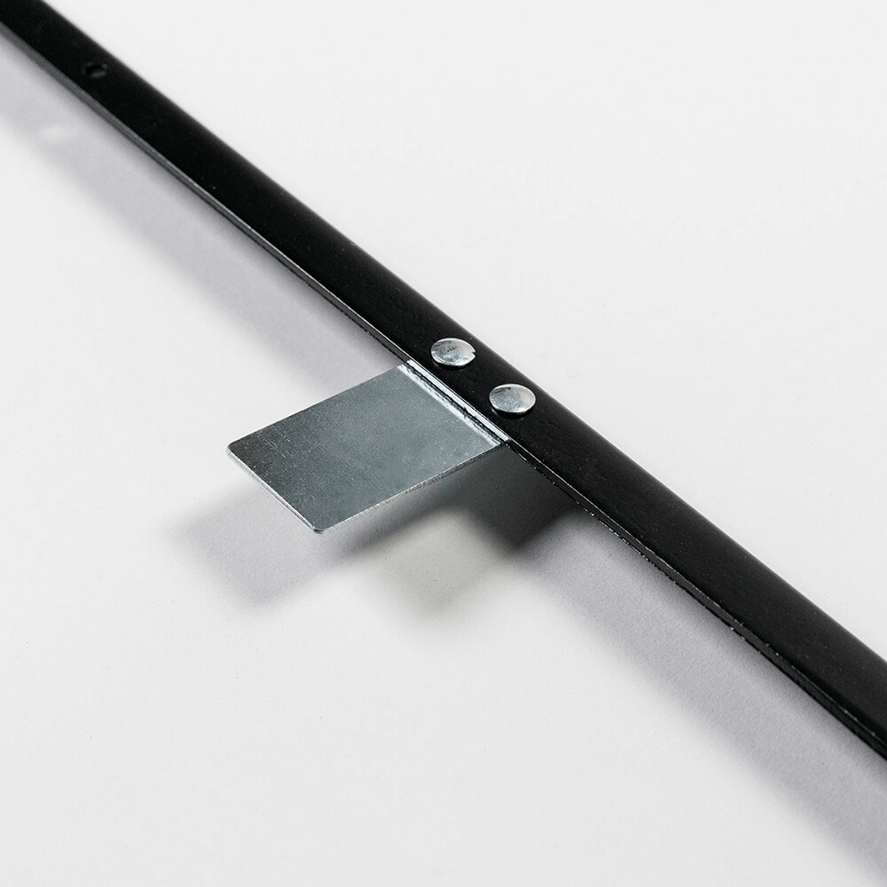 Angle Iron Stake - 46 Inch - Black: | Markful