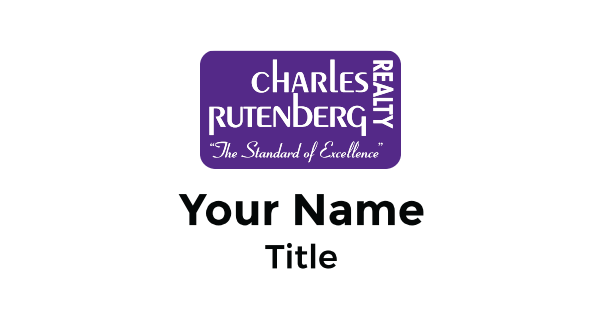 Charles Rutenberg Realty Name Badges for Realtors and the Real Estate ...