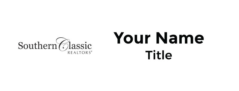 Southern Classic Realtors Name Badges for Realtors and the Real Estate ...