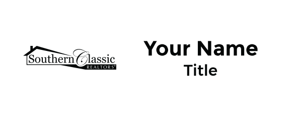 Southern Classic Realtors Name Badges for Realtors and the Real Estate ...