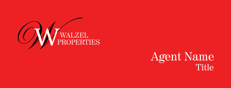 Walzel Properties Name Badges for Realtors and the Real Estate Business ...