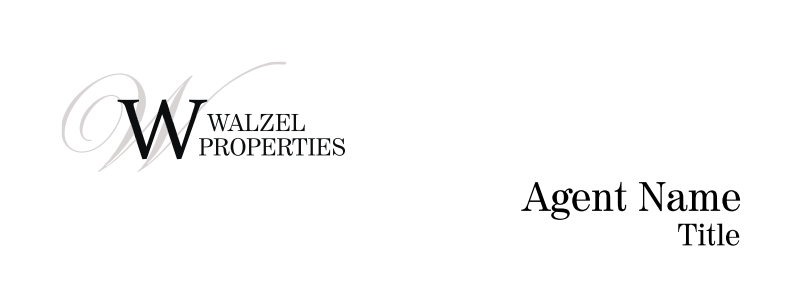 Walzel Properties Name Badges for Realtors and the Real Estate Business ...