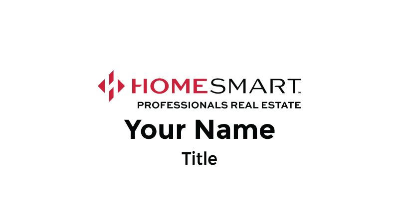 HomeSmart Professionals Real Estate Name Badges | Markful