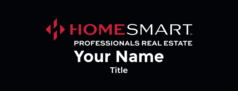 HomeSmart Professionals Real Estate Name Badges | Markful