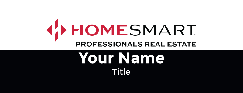 HomeSmart Professionals Real Estate Name Badges | Markful