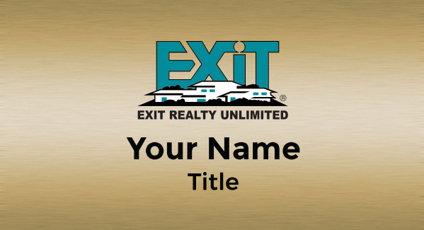 EXIT Realty Unlimited Name Badges for Realtors and the Real Estate ...