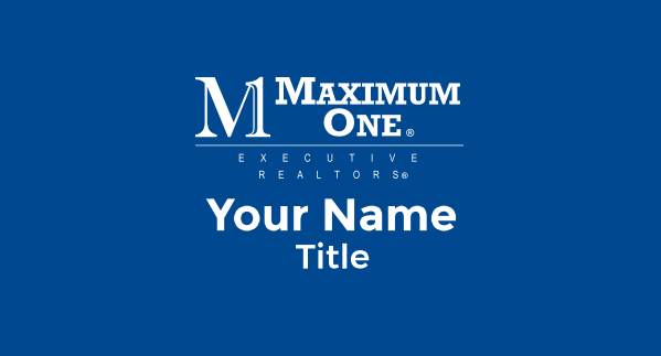 Maximum One Executive Realtors Name Badges for Realtors and the Real ...
