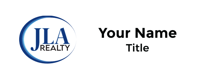 JLA Realty Name Badges for Realtors and the Real Estate Business | Markful