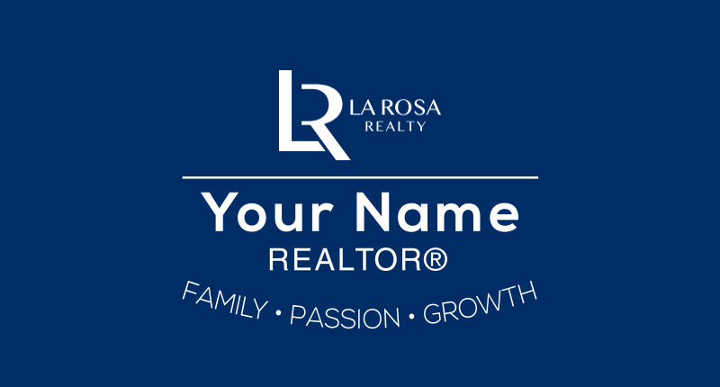 La Rosa Realty Name Badges for Realtors and the Real Estate Business ...