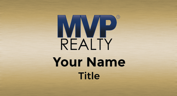 MVP Realty Name Badges for Realtors and the Real Estate Business | Markful