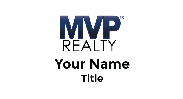 MVP Realty Name Badges for Realtors and the Real Estate Business | Markful