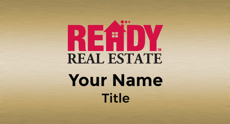 Ready Real Estate Name Badges for Realtors and the Real Estate Business ...