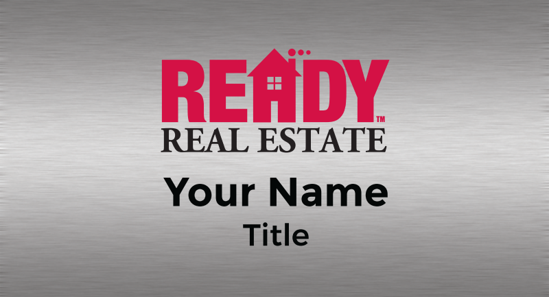 Ready Real Estate Name Badges for Realtors and the Real Estate Business ...