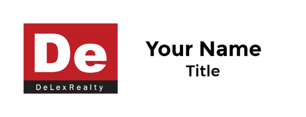 DeLex Realty Name Badges for Realtors and the Real Estate Business ...