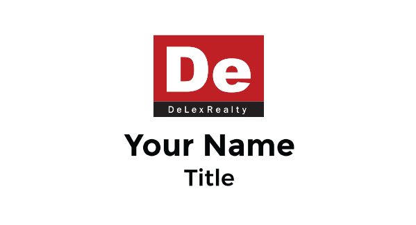 DeLex Realty Name Badges for Realtors and the Real Estate Business ...