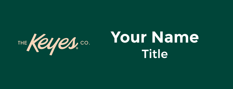 The Keyes Company Name Badges for Realtors and the Real Estate Business ...