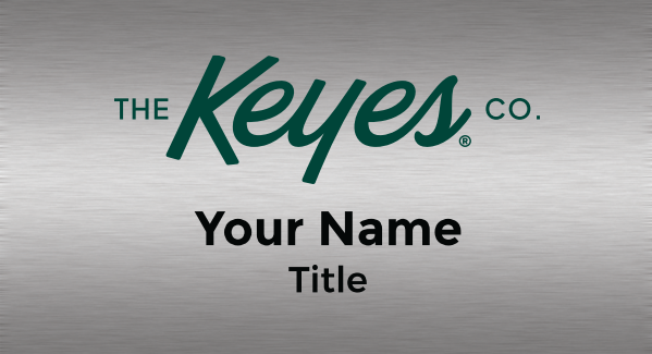 The Keyes Company Name Badges for Realtors and the Real Estate Business ...