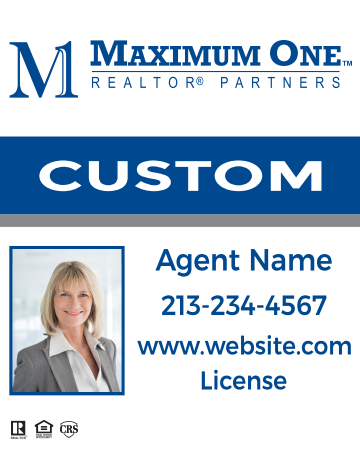 Maximum One Realtor Partners, Business Cards, Car Magnets, Name Badges ...