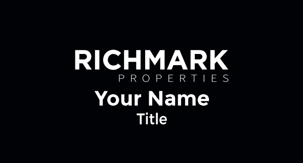 Richmark Properties Name Badges for Realtors and the Real Estate ...