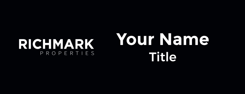 Richmark Properties Name Badges for Realtors and the Real Estate ...