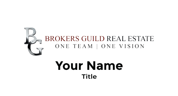 Brokers Guild Real Estate Name Badges for Realtors and the Real Estate ...