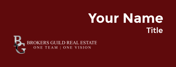 Brokers Guild Real Estate Name Badges for Realtors and the Real Estate ...