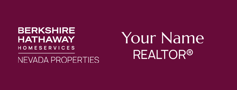 Berkshire Hathaway HomeServices Nevada Properties Name Badges for ...
