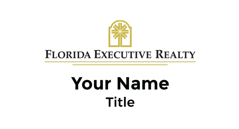 Florida Executive Realty Name Badges for Realtors and the Real Estate ...