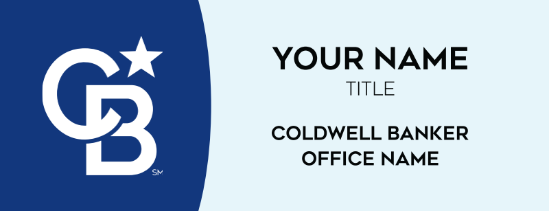 Coldwell Banker Select Real Estate Name Badges for Realtors and the ...