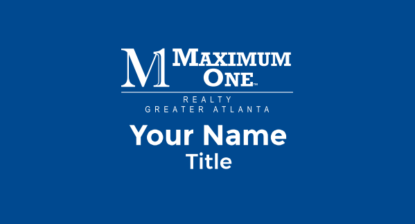 Maximum One Realty Greater Atlanta Name Badges for Realtors and the ...