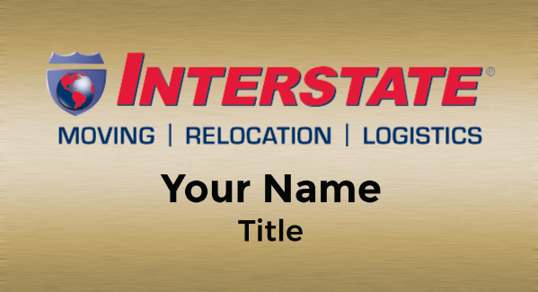 Interstate Moving Relocation Logistics Name Badges for Realtors and the ...