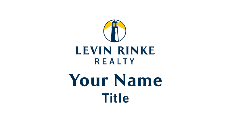Levin Rinke Realty Name Badges for Realtors and the Real Estate ...
